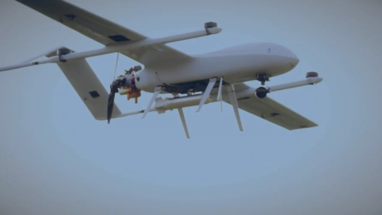 Rudrastra UAV Trial: SADL Tests Hybrid VTOL Drone at Pokharan