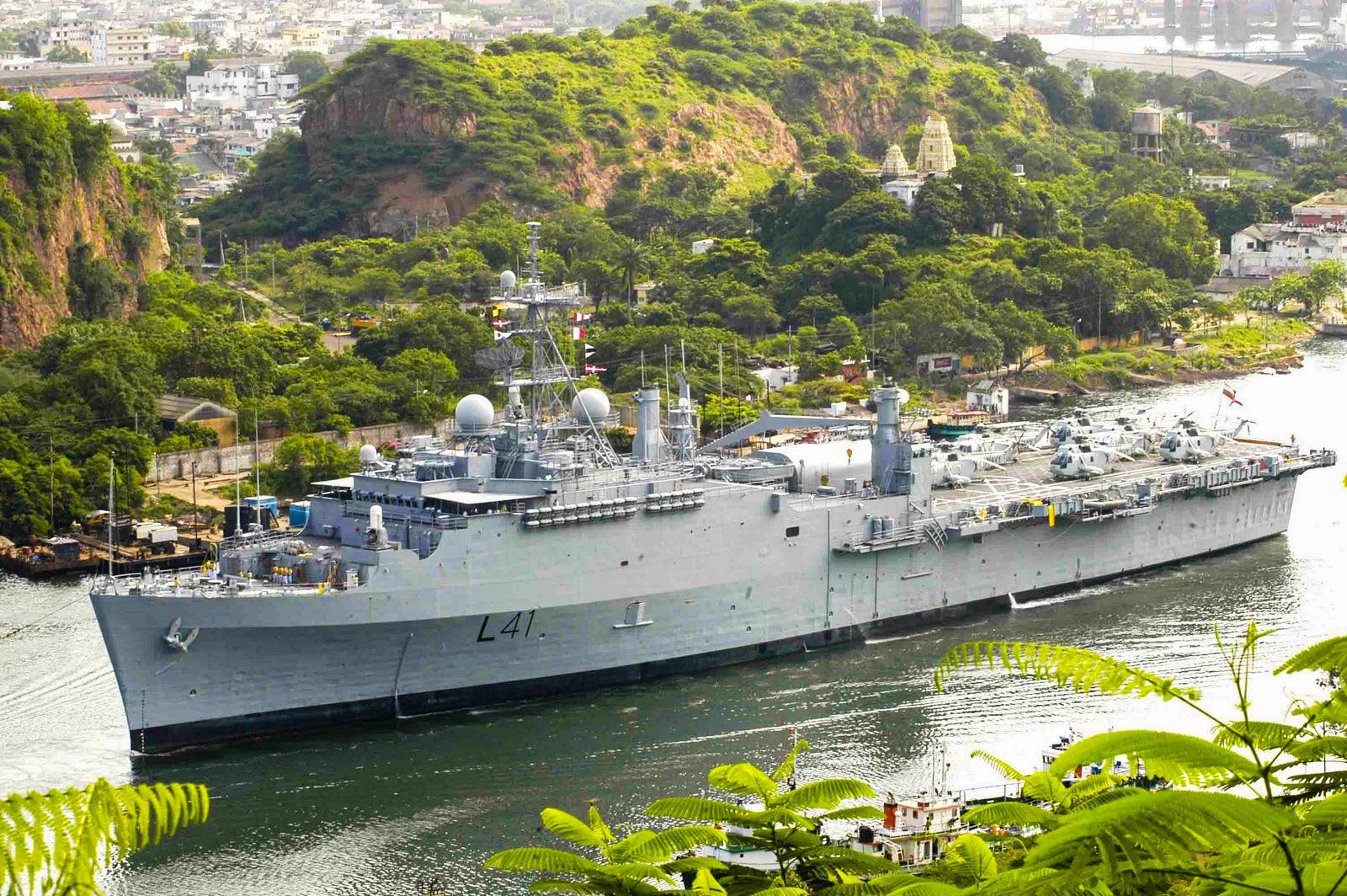 LPD for Indian Navy: Four Amphibious Warships for Navy - AlphaDefense.in